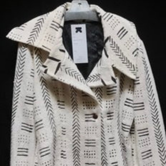 Jackets & Coats | Mudcloth Collar Jacket | Poshmark